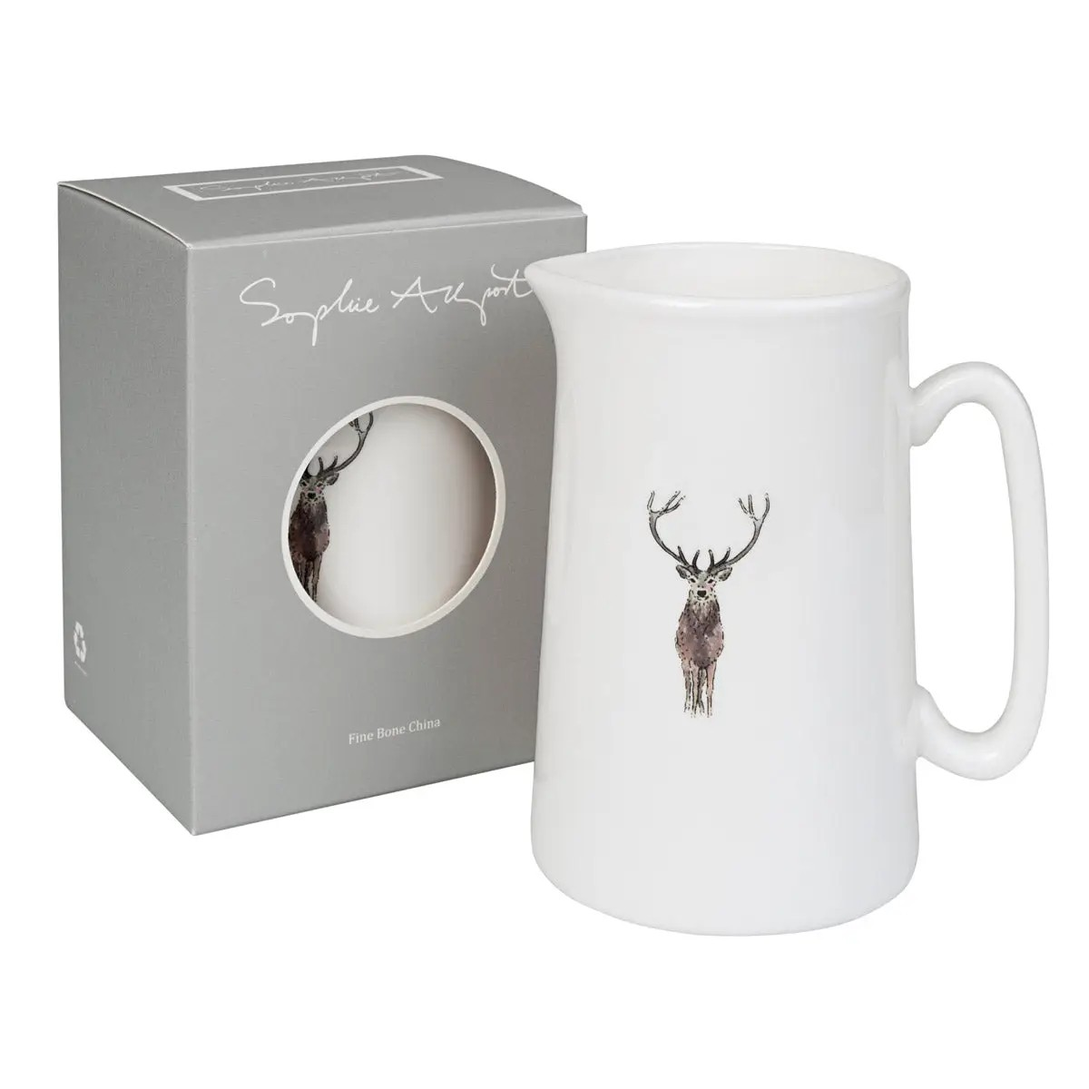 highland stag mini jug – river + road